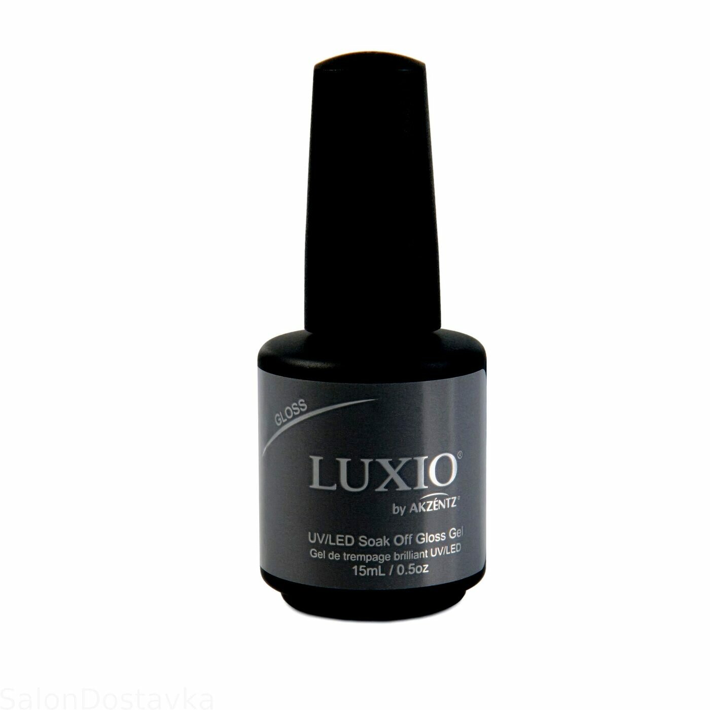 Luxio Gel - TOP Gloss 15 ml. Люксио Топ Глосс - Классический топ с липким слоем, 15 мл