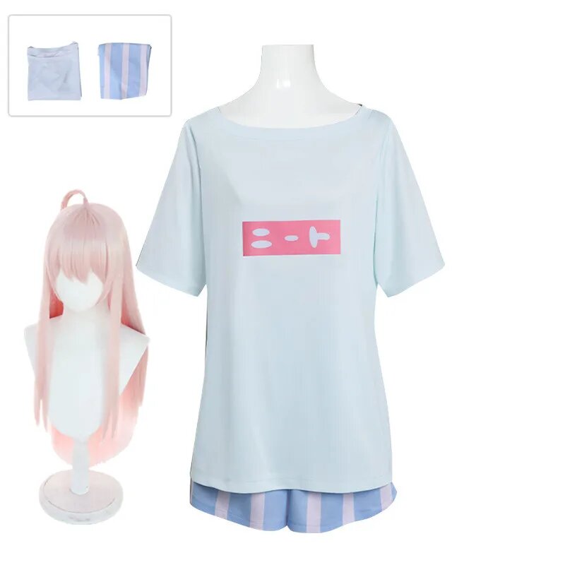 Косплей костюм Ояма Махиро М, B set wig wig