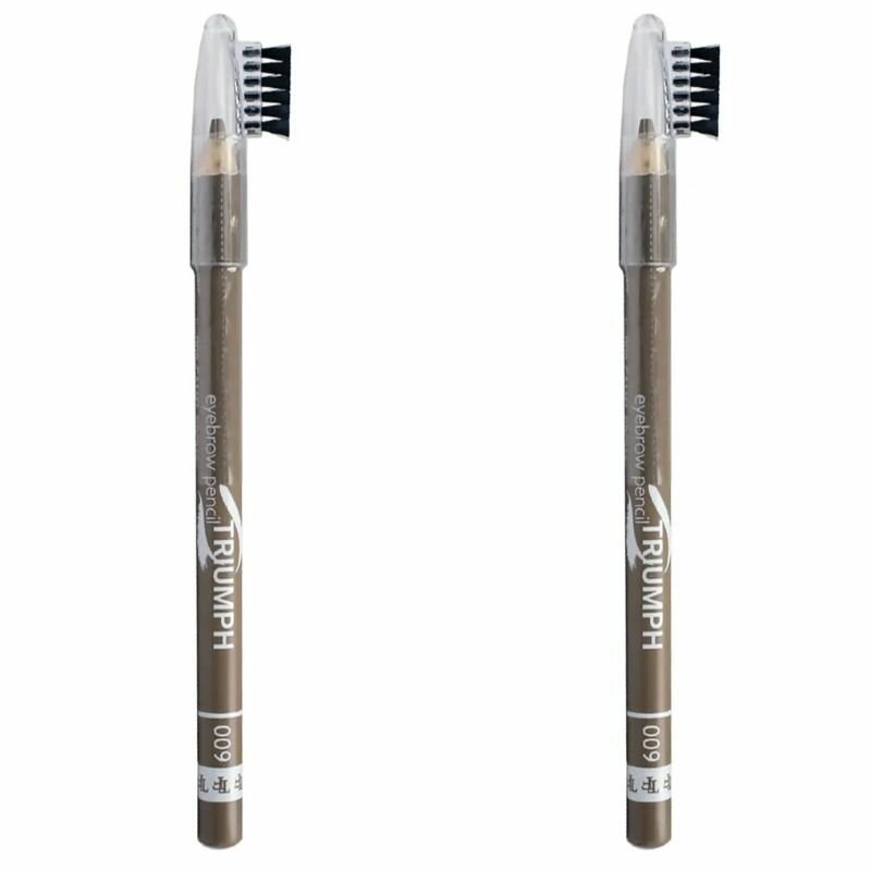 TF cosmetics Карандаш для бровей Eyebrow pencil Triumph, тон 009 коричневая карамель, 6шт