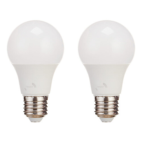 Лампа светодиодная E27 4000К 9 Вт 855 Лм 230 В груша А60 матовая (2 шт.)