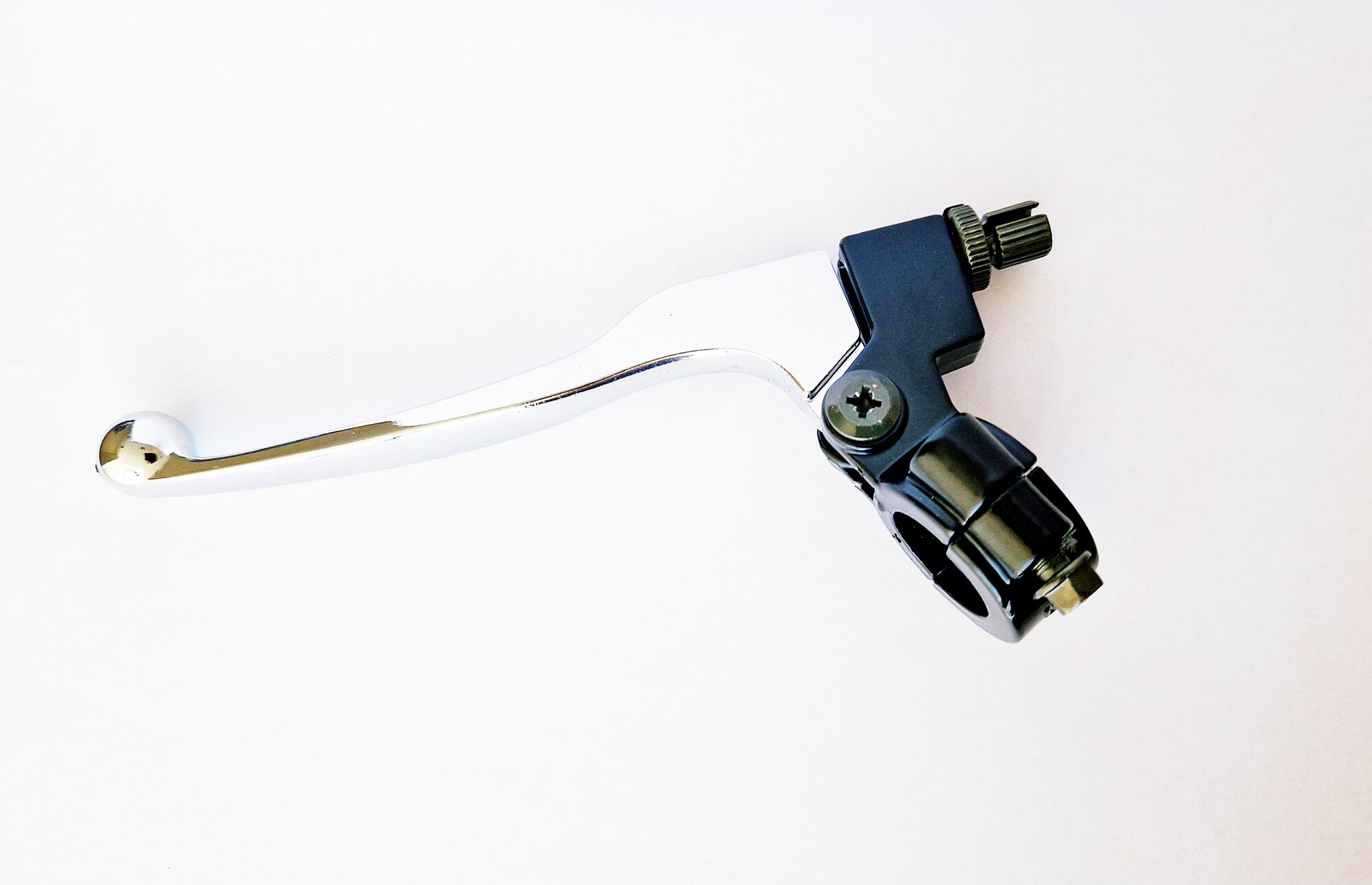 Рычаг сцепления в сборе универсальный для эндуро мотоцикла Ataki, Avantis, BRZ, BSE, Bajaj, Baltmotors, Bars, FX moto, Full Crew, Hasky, IRBIS, KAYO, Lifan, Loncin, Progasi, Racer, Regulmoto, Rieju, Rockot, Roliz