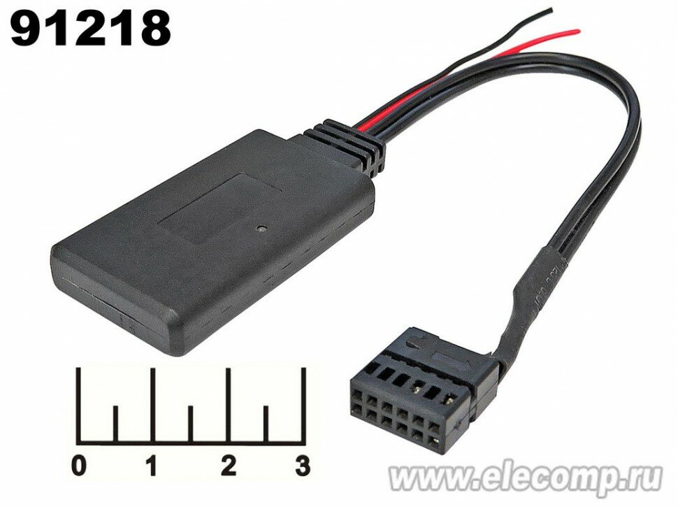 Переходник к автомагнитоле AUX IN 12pin bluetooth стерео ресивер