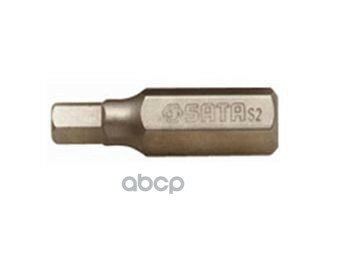 Биты (вставка) HEX 10.0 мм. (30мм, п/в 5/6) цена за уп. 5шт. SATA арт. 59475