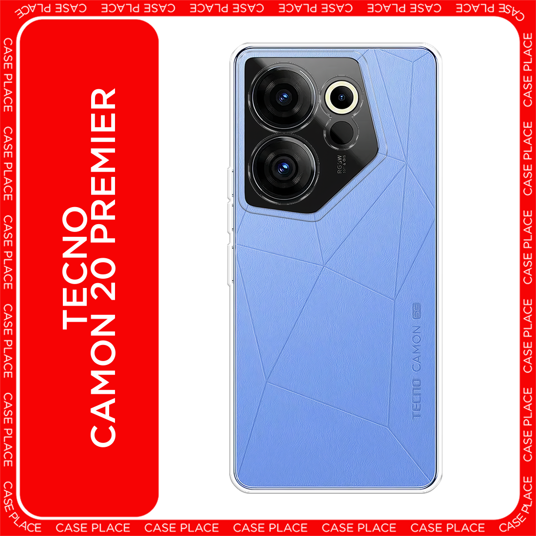 Чехол на Tecno Camon 20 Premier / Техно Камон 20 Премьер прозрачный