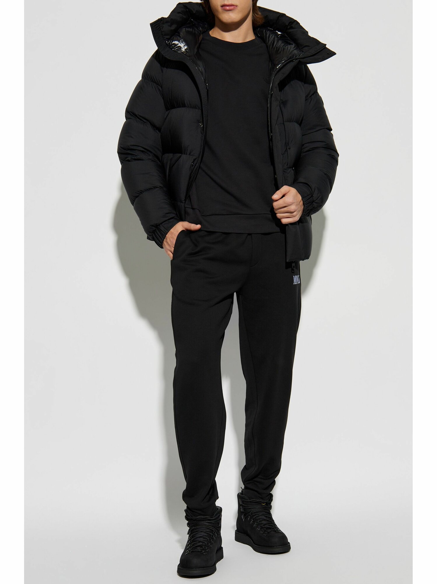 Куртка Moncler Madeira, размер 56, black/black — фото 1