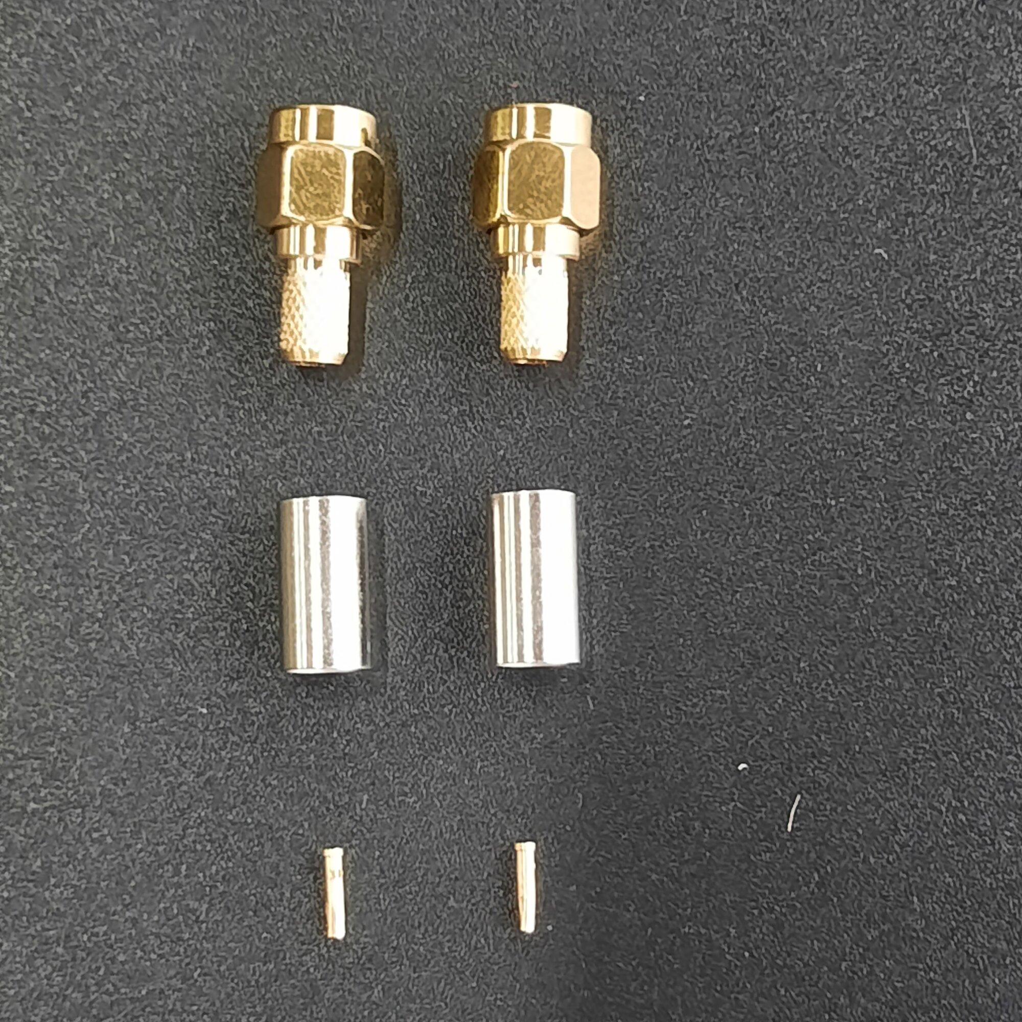 Разъем RP-SMA (Male) на кабель RG58 2 штуки