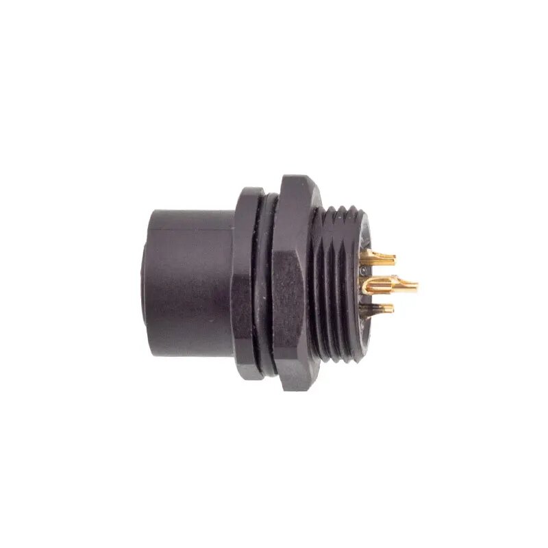 CAZN разъем M12 2-8 контактов 5P B code, Just socket, МАLE вставка, Front Mount Socket
