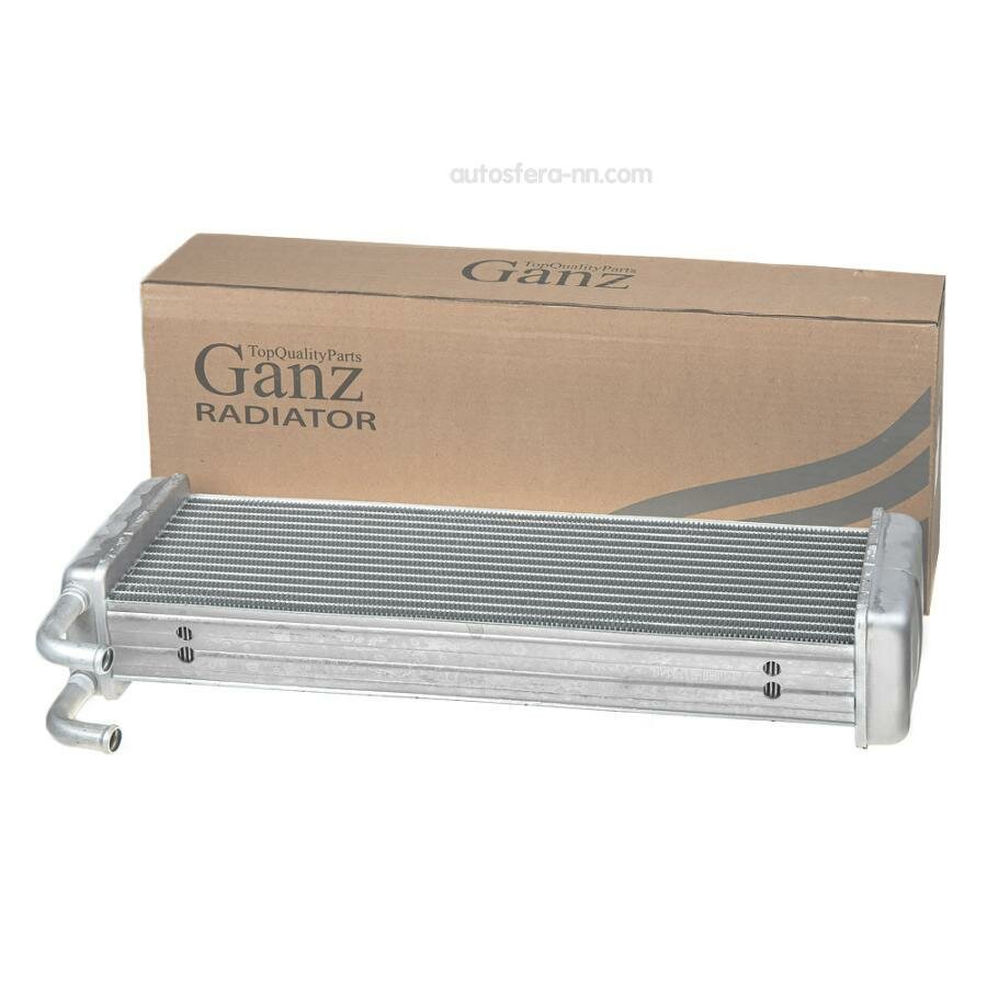 GANZ GIF07123 Радиатор отопителя (печки) алюм. для УАЗ 469, 3151 (16 мм ) GANZ GIF07123