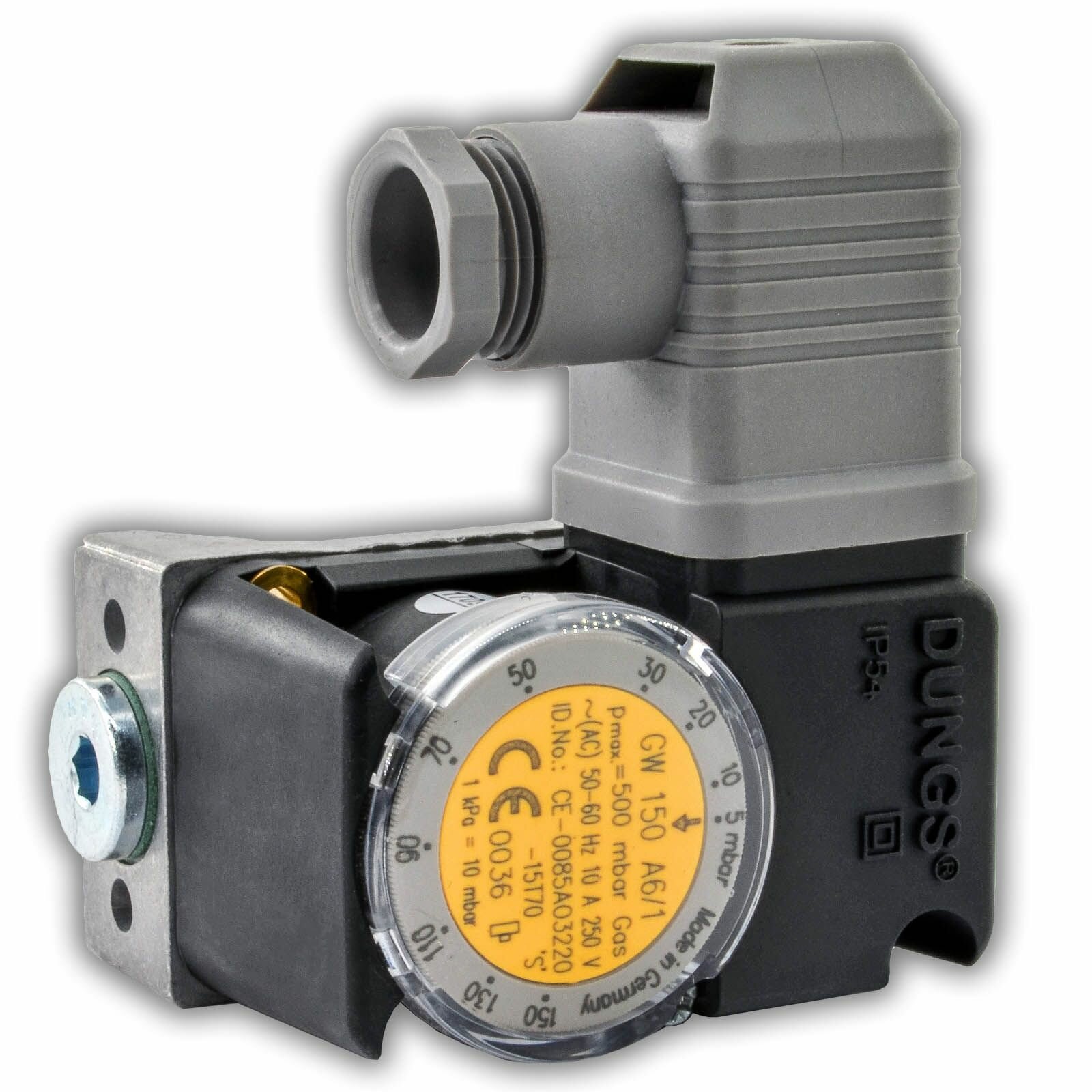 Датчик-реле давления газа с демпферным отверстием DUNGS GW 150 A6/1 арт.242677