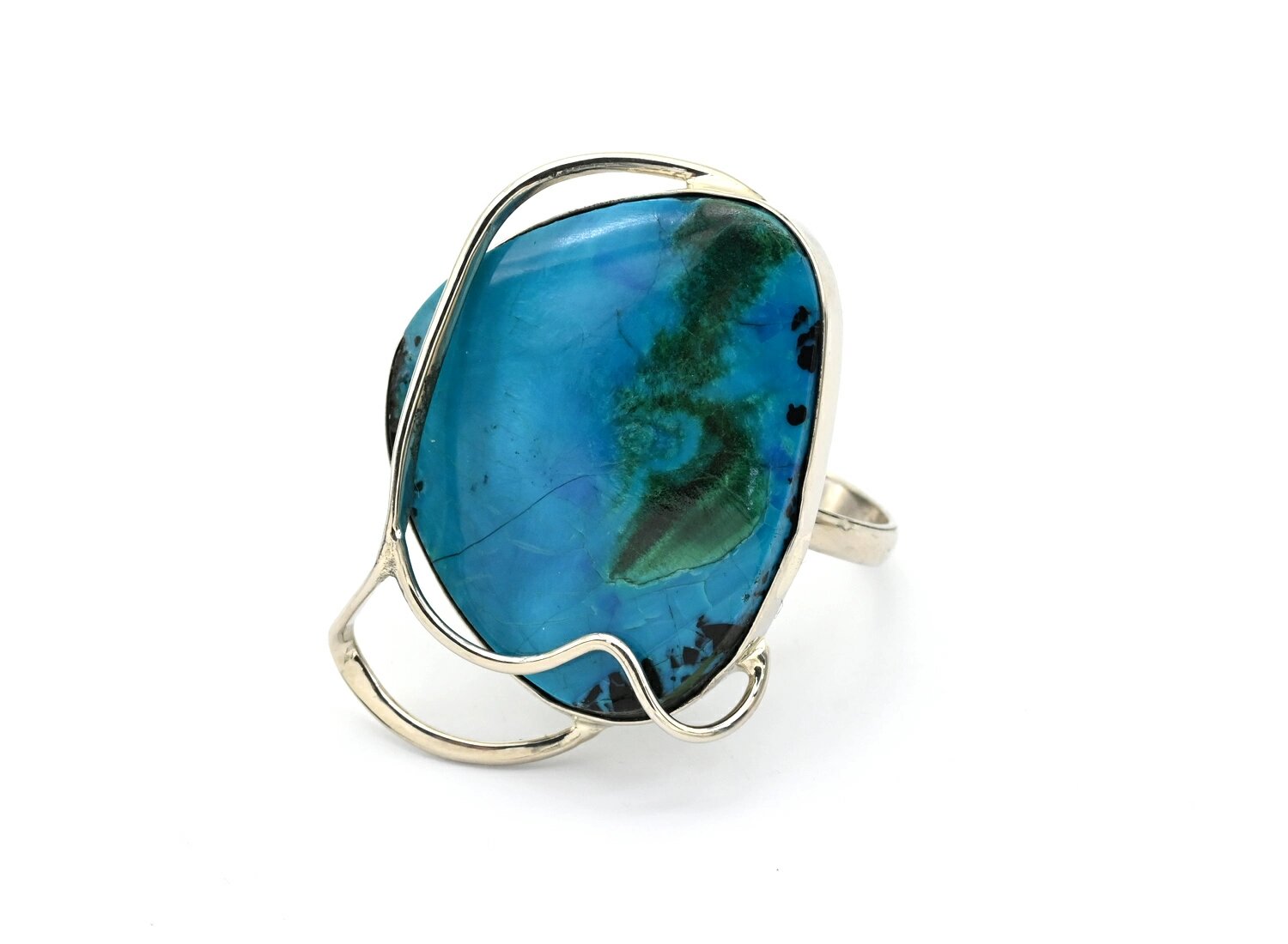 Кольцо, хризоколла