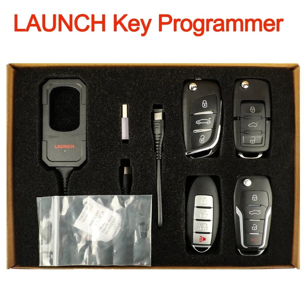 LAUNCH X431 Key Programmer x 4 Keys Set IMMO Programming Tools работает с X431 PAD V/ IMMO ELITE/IMMO PLUS/PROG 3 сейчас