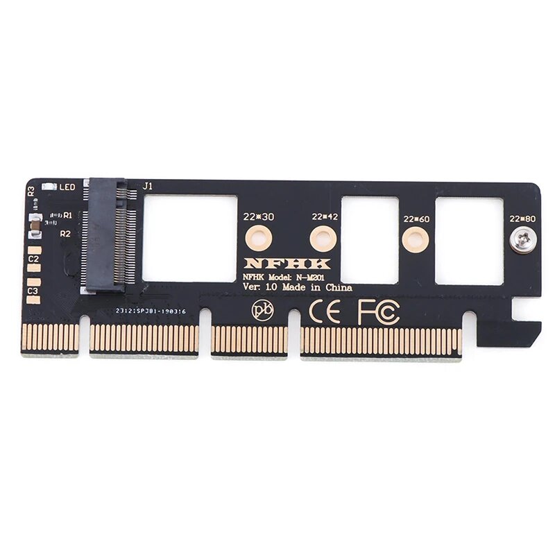 M Key M.2 NVME AHCI SSD на PCI-E PCI Express 3,0 16x x4 адаптер переходник карта преобразователь для XP941 SM951 PM951 A110 SSD