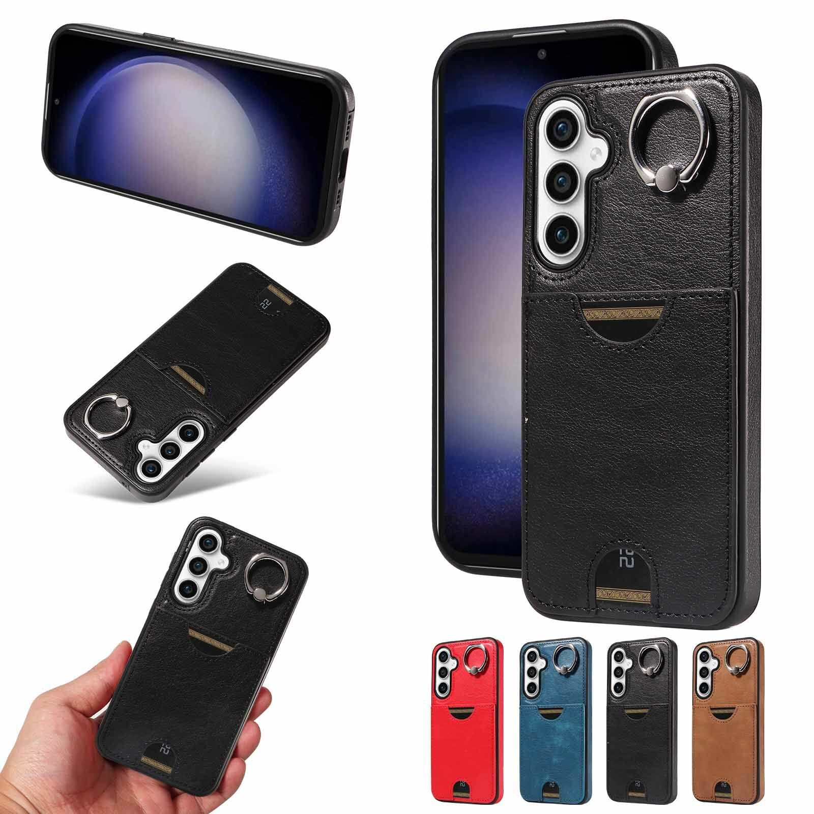 Чехол на Samsung Galaxy S23 FE/(Самсунг Галакси с23 FE) с карманом для карты защитный