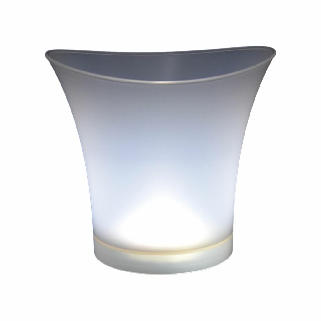 Светящийся ледяной ведро LED для напитков