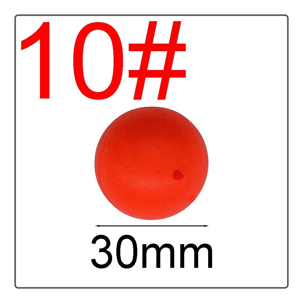 Поплавок EPS шарик для рыбалки, 10 red, 30mm