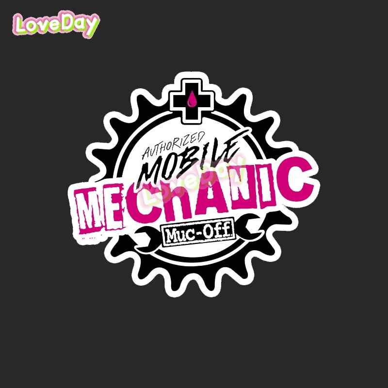 RIDE OR DIE велосипедные наклейки Muc-Off логотип велосипедная рама верхняя трубка сиденья трубка наклейки виниловые MTB дорожный велосипед декоративные наклейки 7, 10cm