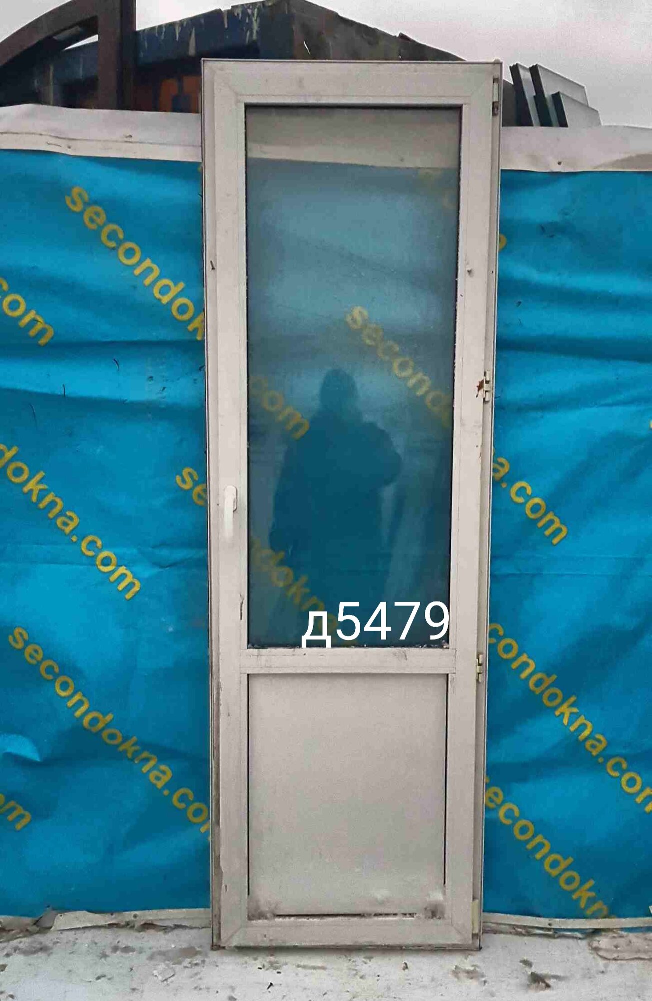 Дверь пластиковая Б/У 2200(в)х700(ш)