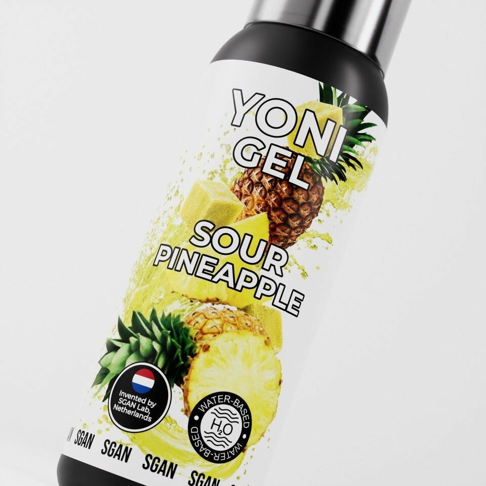 Лубрикант для орального секса SGAN со вкусом кислого ананаса - 100 мл, SGAN,