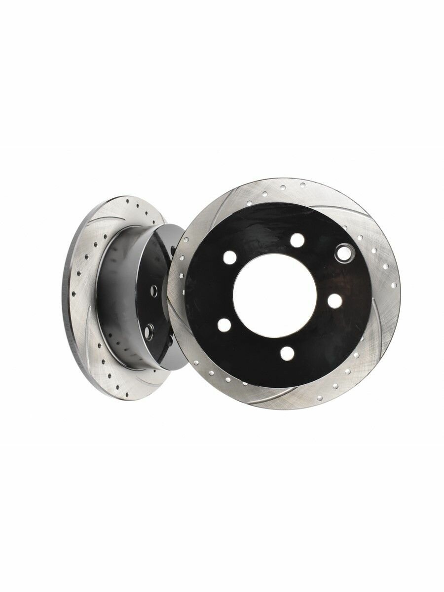 Диск тормозной задний перфорированный для Chrysler, Dodge, Jeep, Mitsubishi, SB NAGAMOCHI BR23131PSET