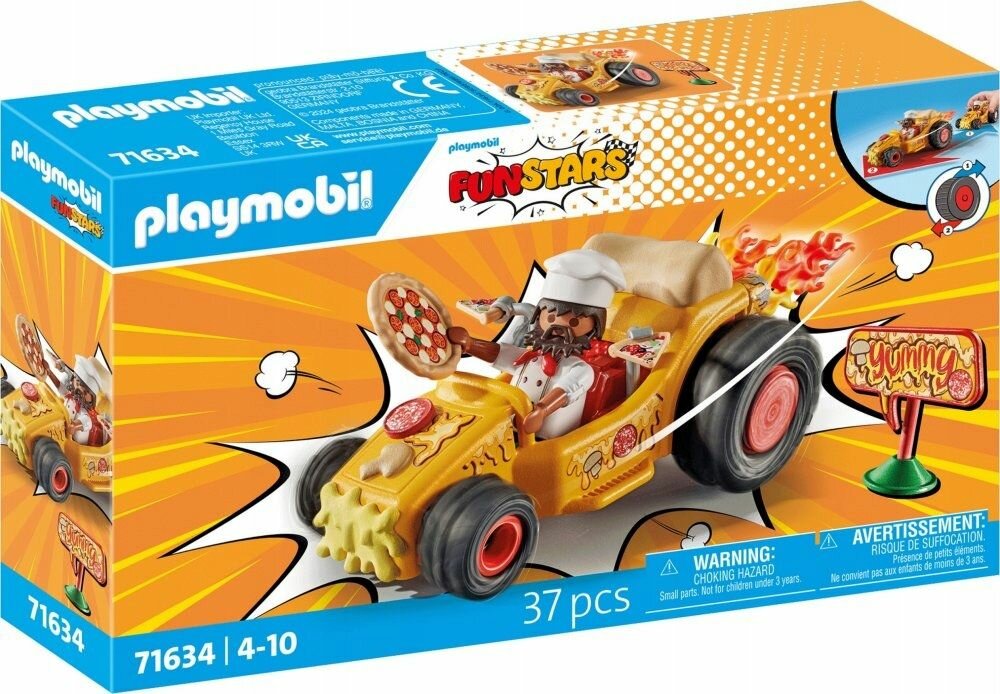 Конструктор Playmobil Funstars - Пицца Карт - Плеймобиль 71634
