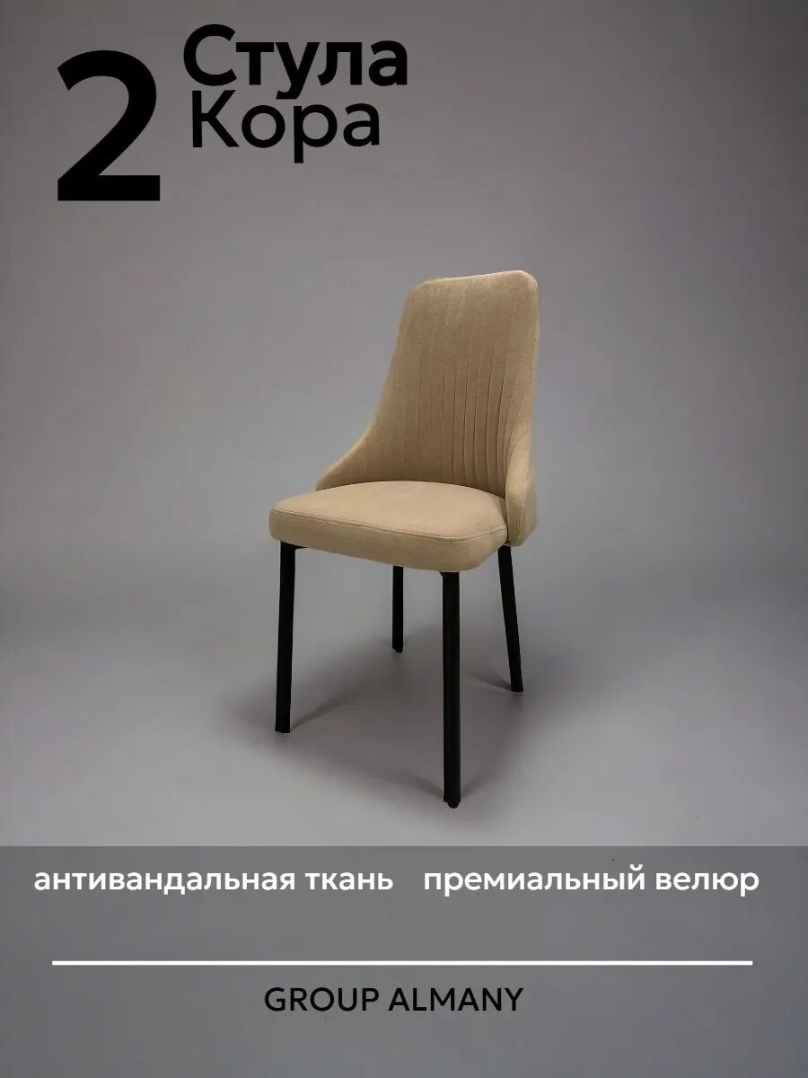 Стулья для кухни Кора мягкие 2 шт