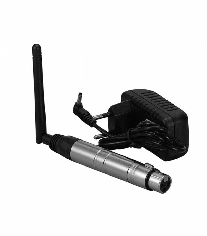 Беспроводной радио трансмиттер DMX512, приемник (ресивер), штекер мама