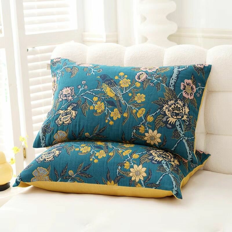 Наволочка Homely Shop, Муслин, 50x70 см / Комплект наволочек (набор 2 шт.)