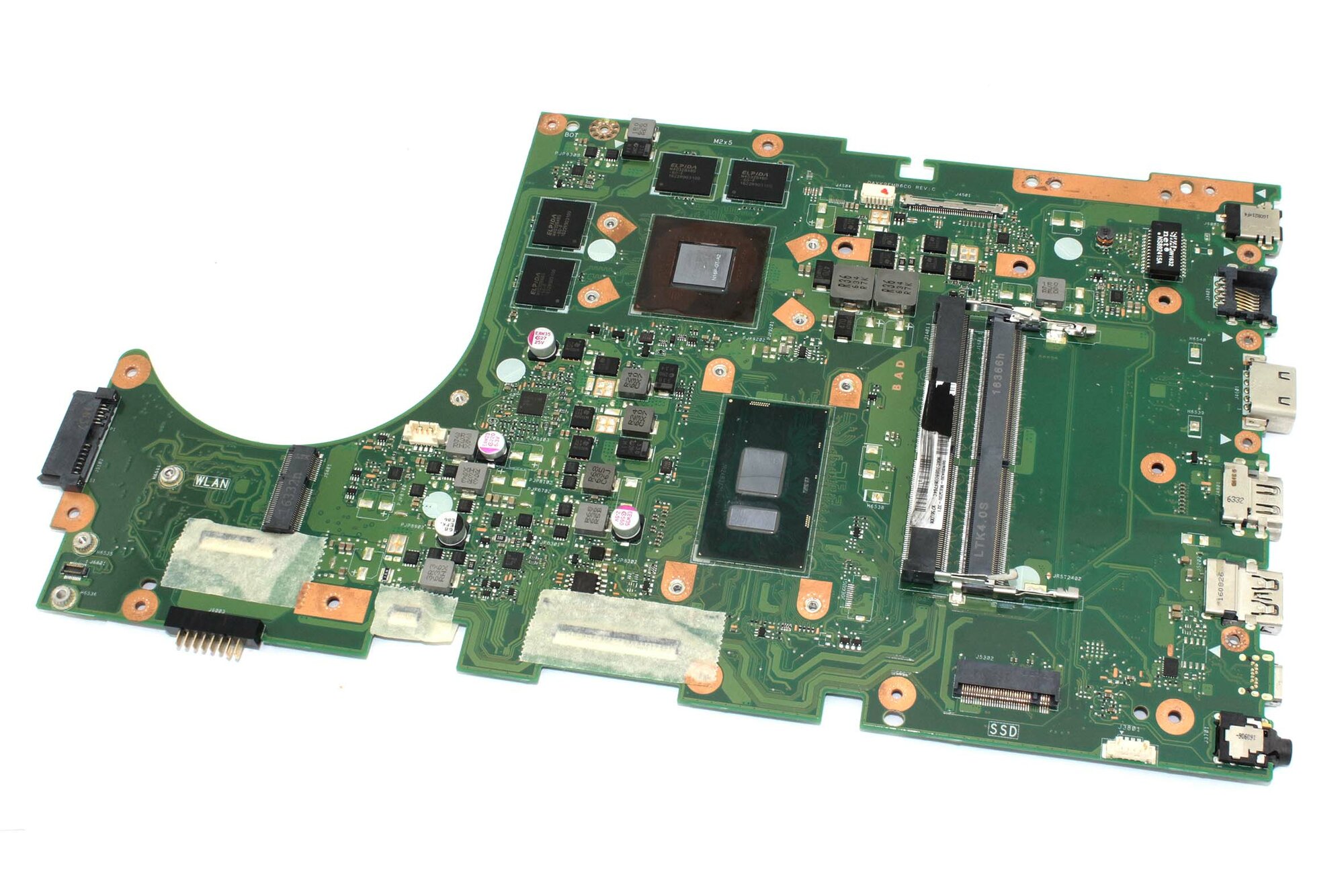 Материнская плата для Asus X756 I5-7200U донор компонентов