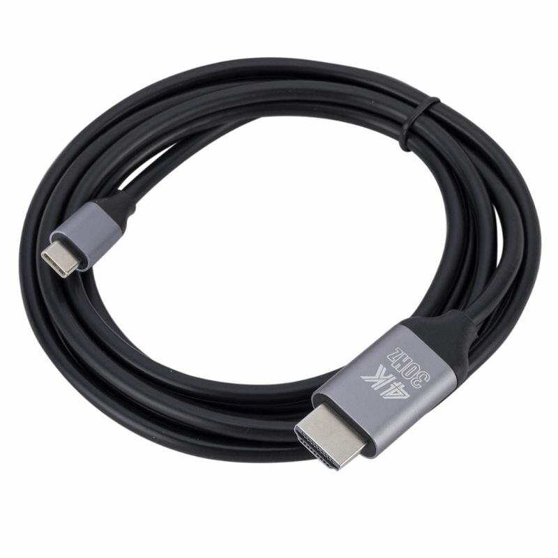 (1 шт.) Кабель Type-C - HDMI, 4K 30Hz