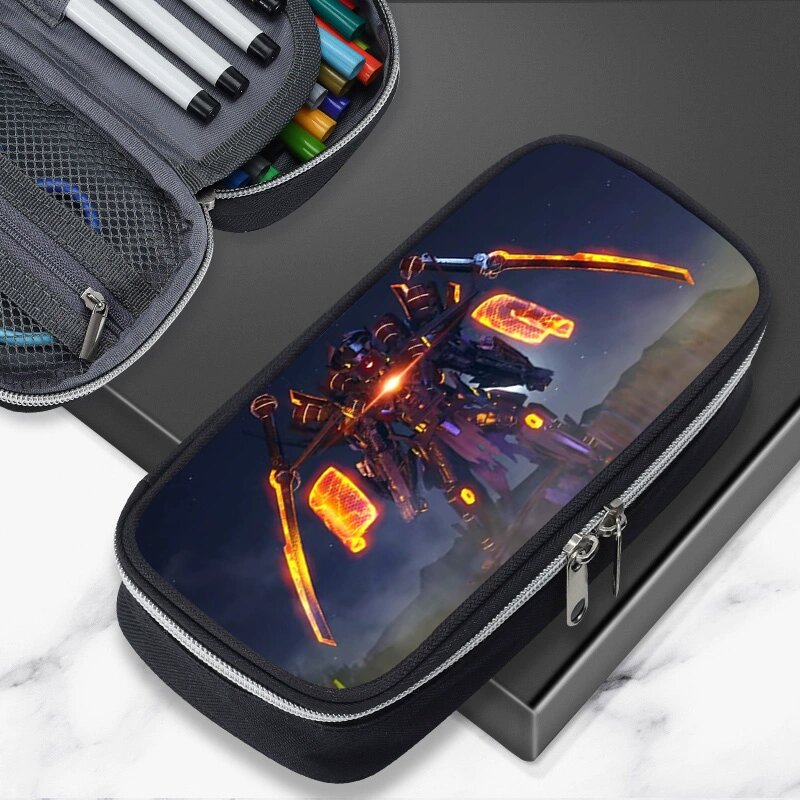 Пенал-органайзер для школьных принадлежностей для мальчиков, большой вместимости, с дизайном «Трехкорпусная проблема»