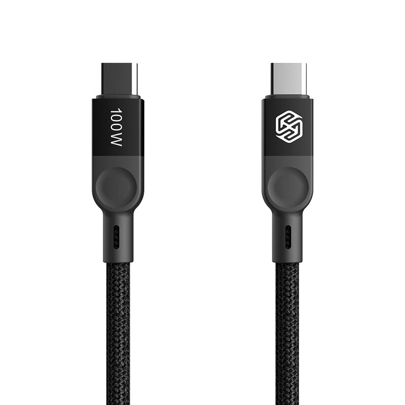 Nillkin 100 Вт USB Type C к USB C Кабель USB-C PD Быстрая зарядка Зарядное устройство Провод Шнур для Macbook Samsung Xiaomi Type-C USB C Кабель 1 м