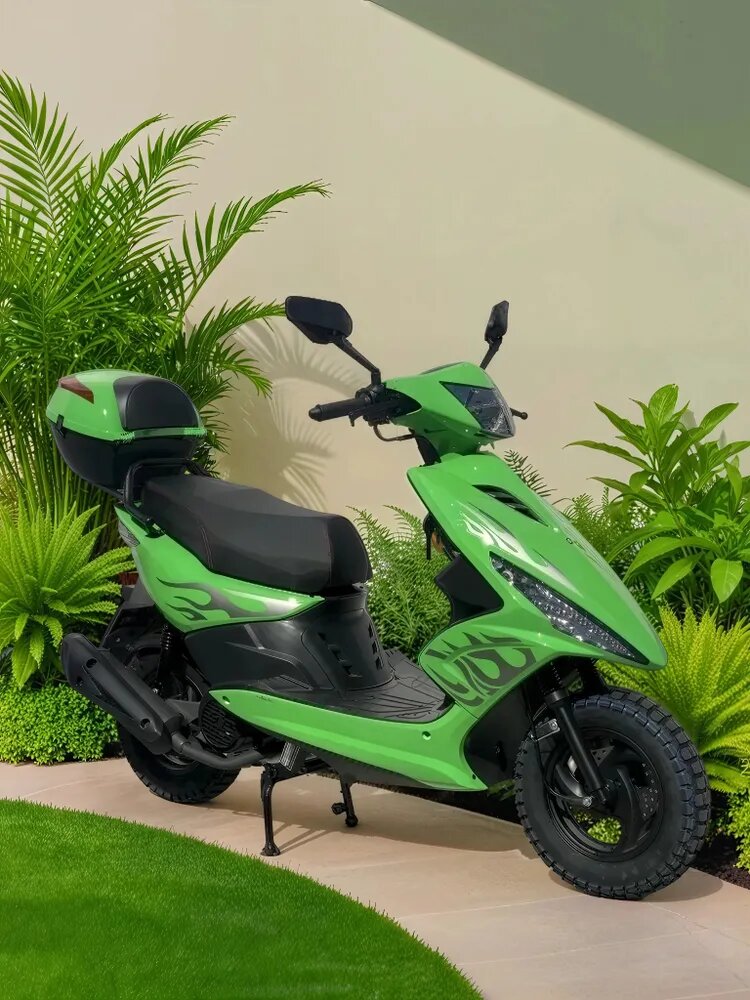 Скутер Slash Green 150 см3 (49,9 см3)