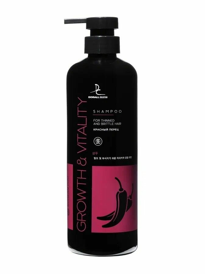 Dorall Collection Шампунь Кореан Проф с экстрактом красного перца, 700 мл, 1 шт