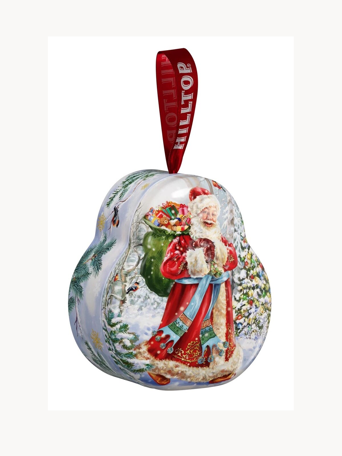 Hilltop Королевское золото Елочная игрушка в футляре Сказочный Дед Мороз, 50гр