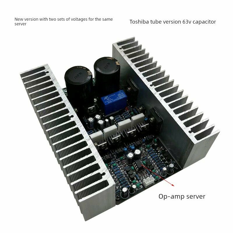 Высокомощная усилительная плата класса Hi-Fi с транзисторами ON Semiconductor, двухканальный усилитель последней