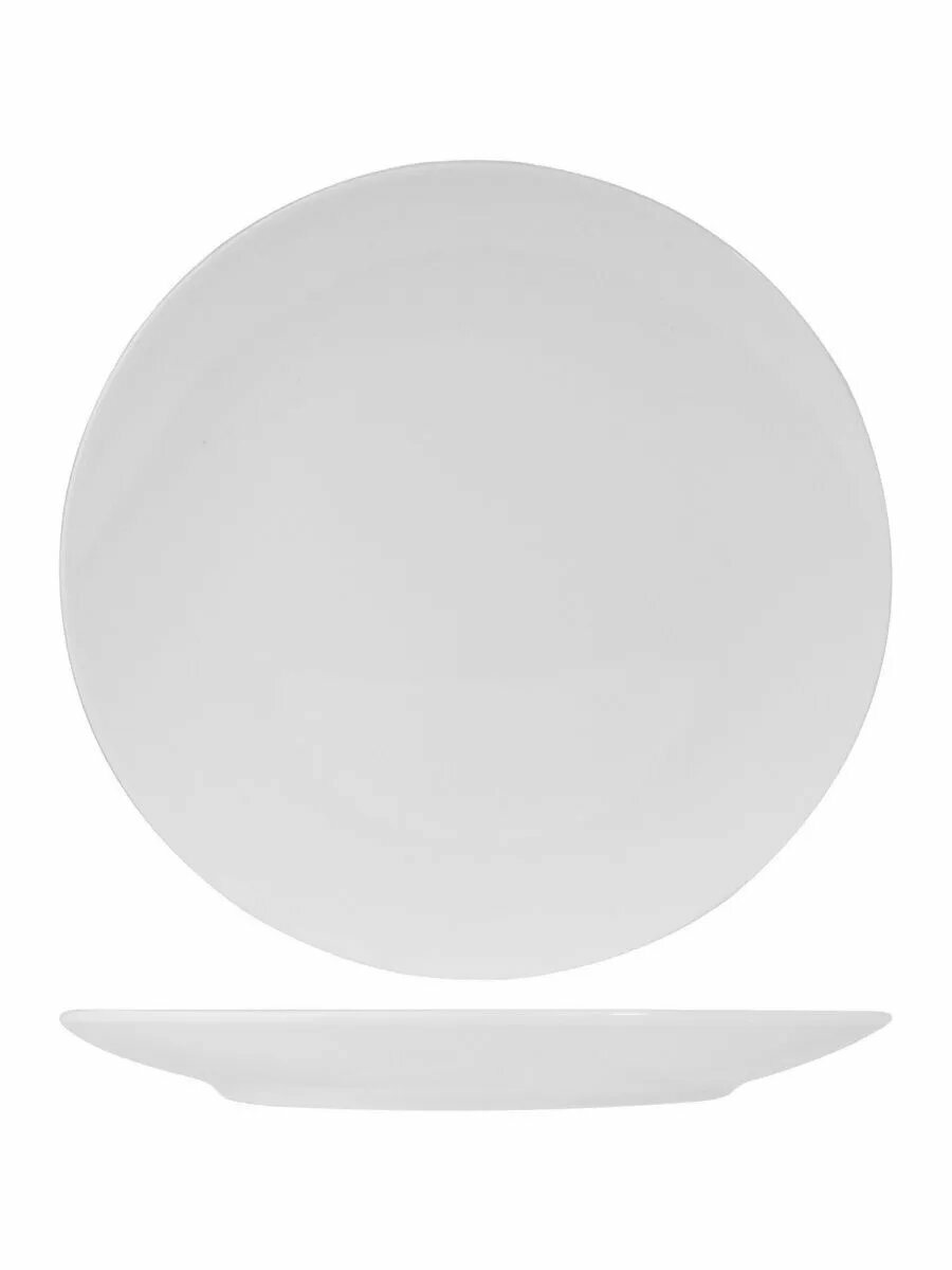 Тарелка сервировочная Kunstwerk, фарфоровая 30 см