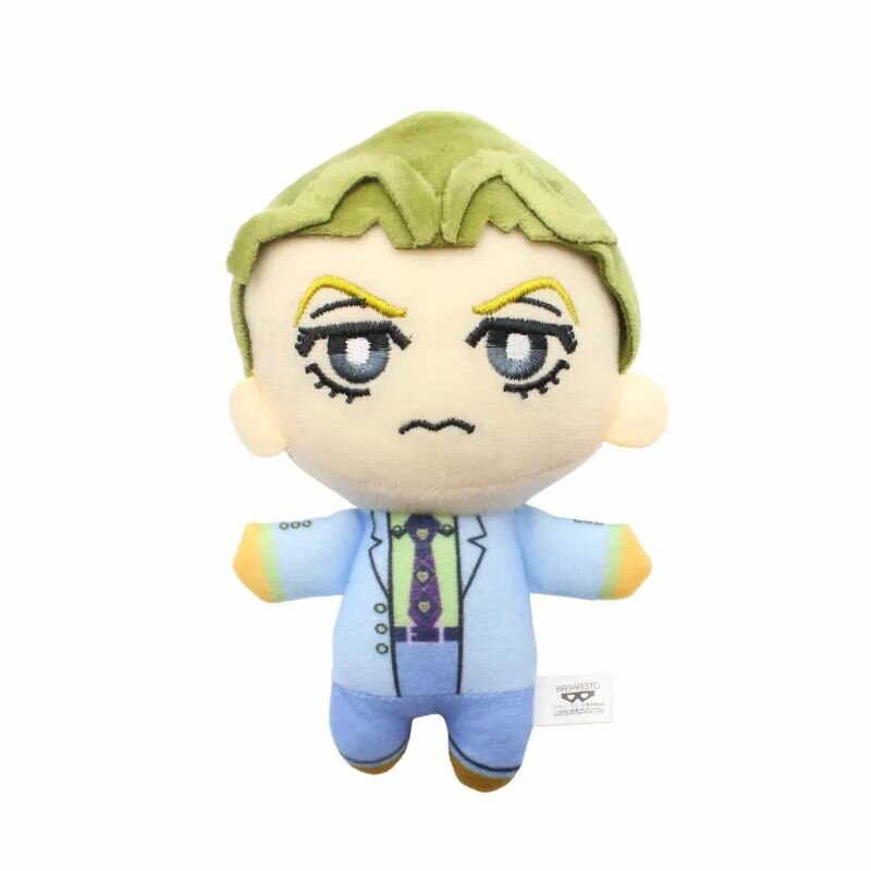 Аниме Мягкие Игрушки Кира Есикаге /Jojo's Bizarre Adventure Kira Yoshikage Плюшевая игрушка-подвеска 13CM