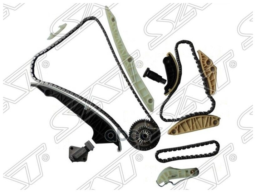 Комплект замены цепи ГРМ Audi A3 04-13 / A4 08-15 CABA; CDAA; CDAB; CDHA Sat арт. TK-VW018