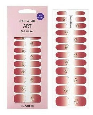 Наклейки для ногтей The SAEM Nail Wear Art Gel Sticker 03 (1 шт)