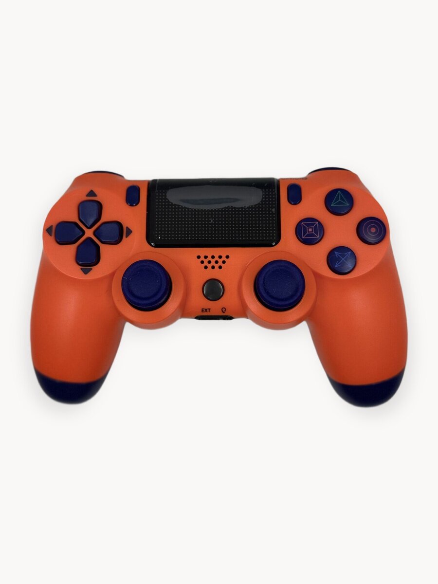 Геймпад Беспроводной Оранжевый контроллер для PS4 (джойстик), для смартфона, для ПК, Bluetooth