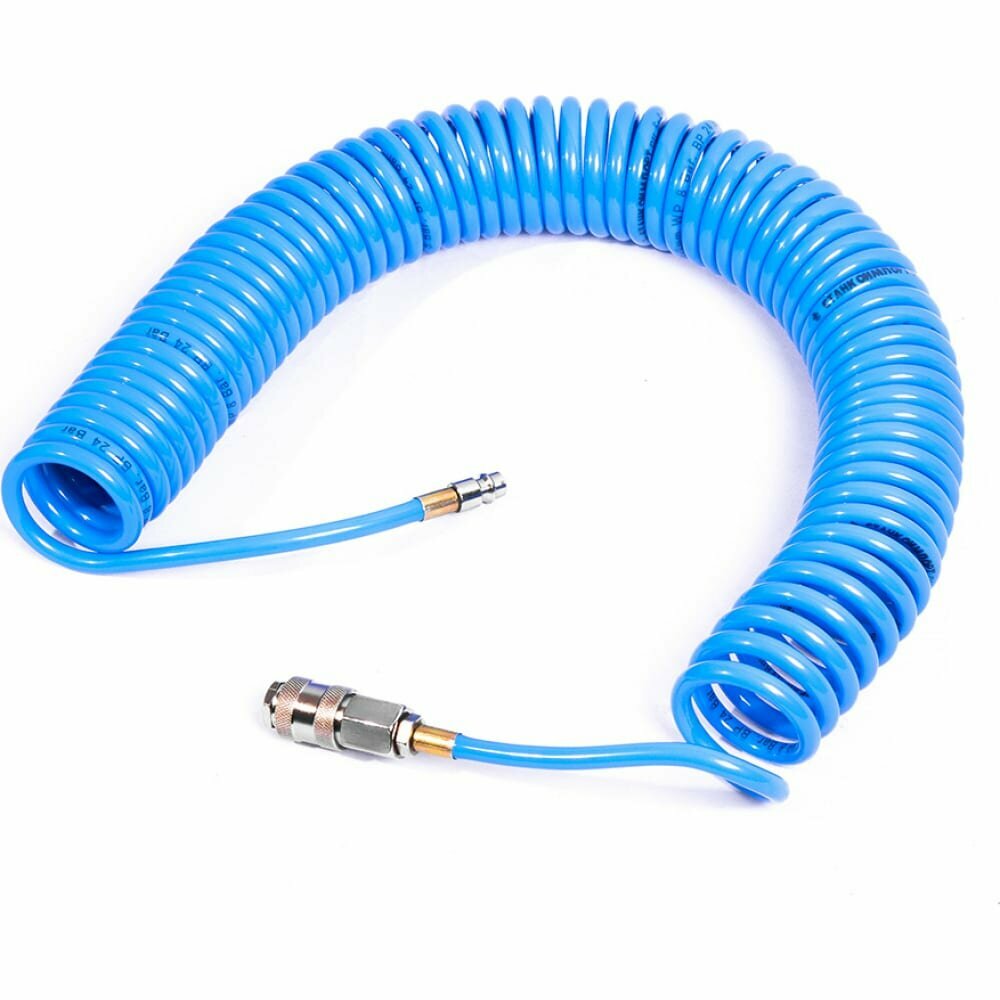 Шланг воздушный спиральный (10 м; 5х8 мм) Станкоимпорт HS050810