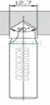 Фреза V-90 D12,7 d 12mm PCD