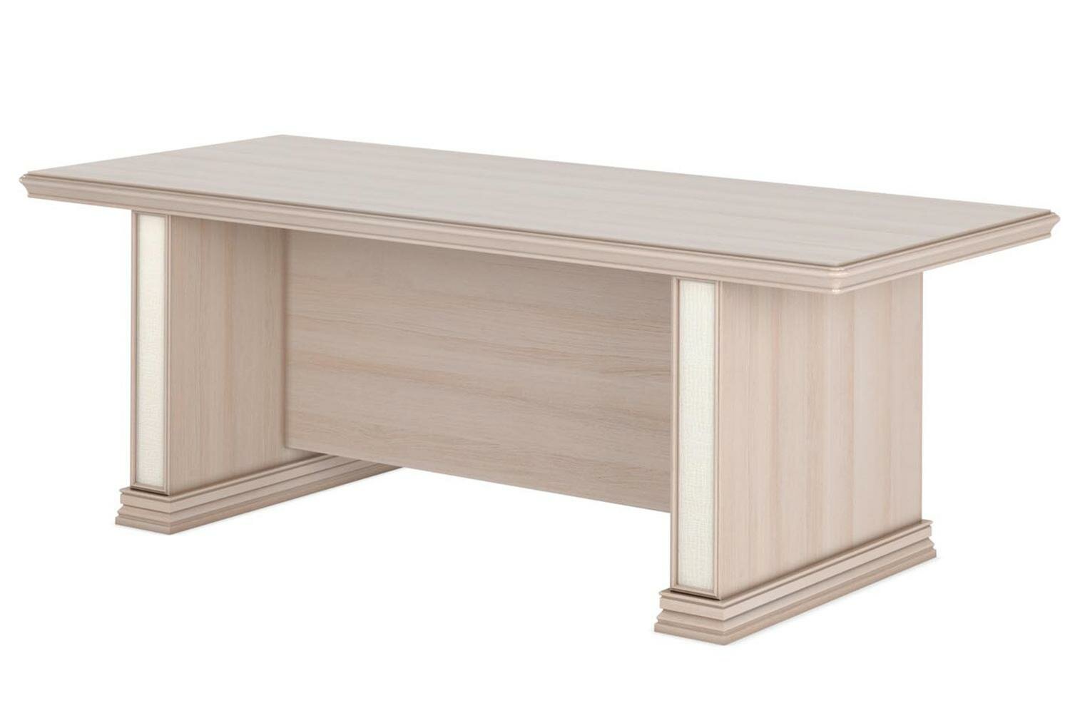 Стол для переговоров Hoff Porto 220х78х95 см, цвет дуб, бежевый