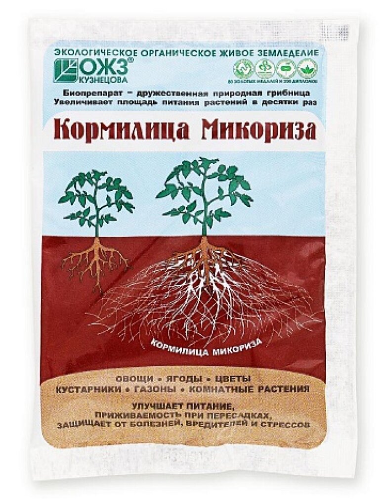 Удобрение Кормилица Микориза для корней универсальная 1 л