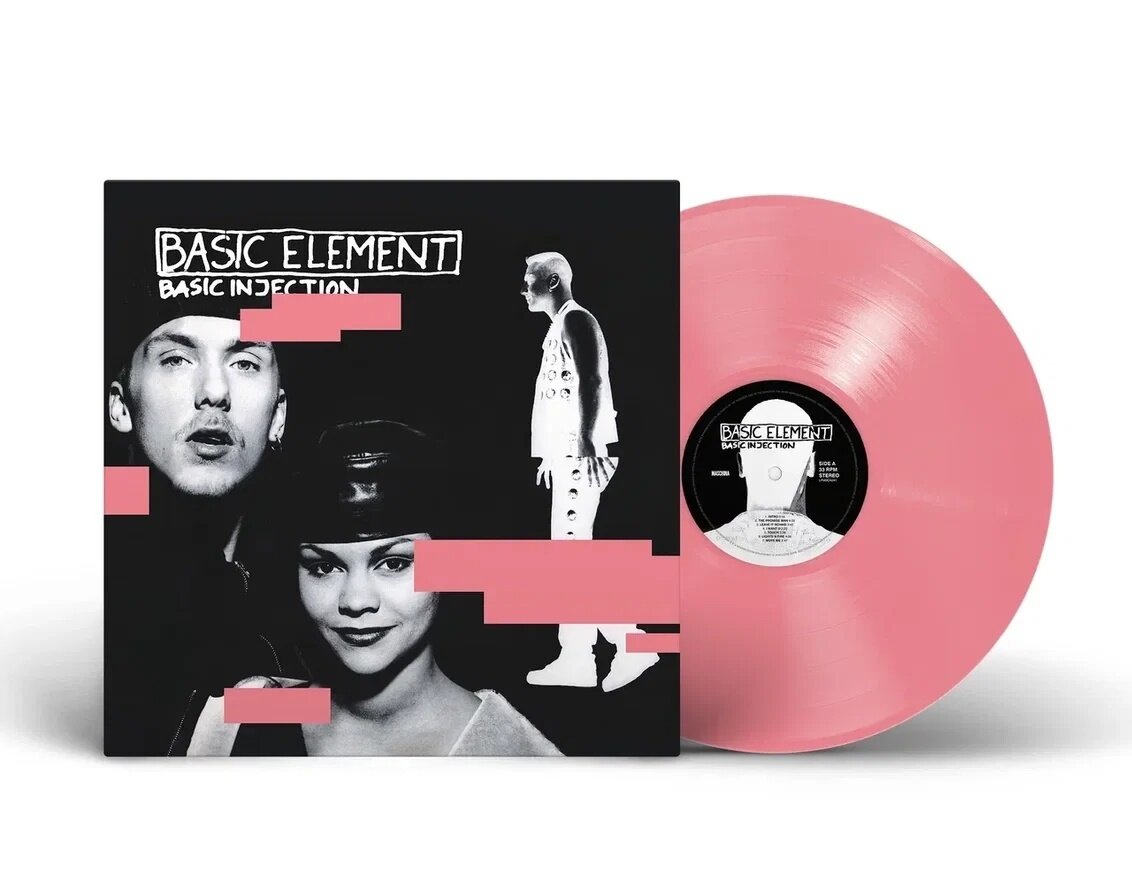 Виниловая пластинка Basic Element - "Basic Injection" (1994/2023) (Limited Pink Vinyl)
