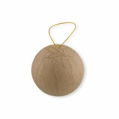 Заготовка для декорирования Love2art PAM-023 "шар" папье-маше d 8 см 8х8 х 8 см 2 шт