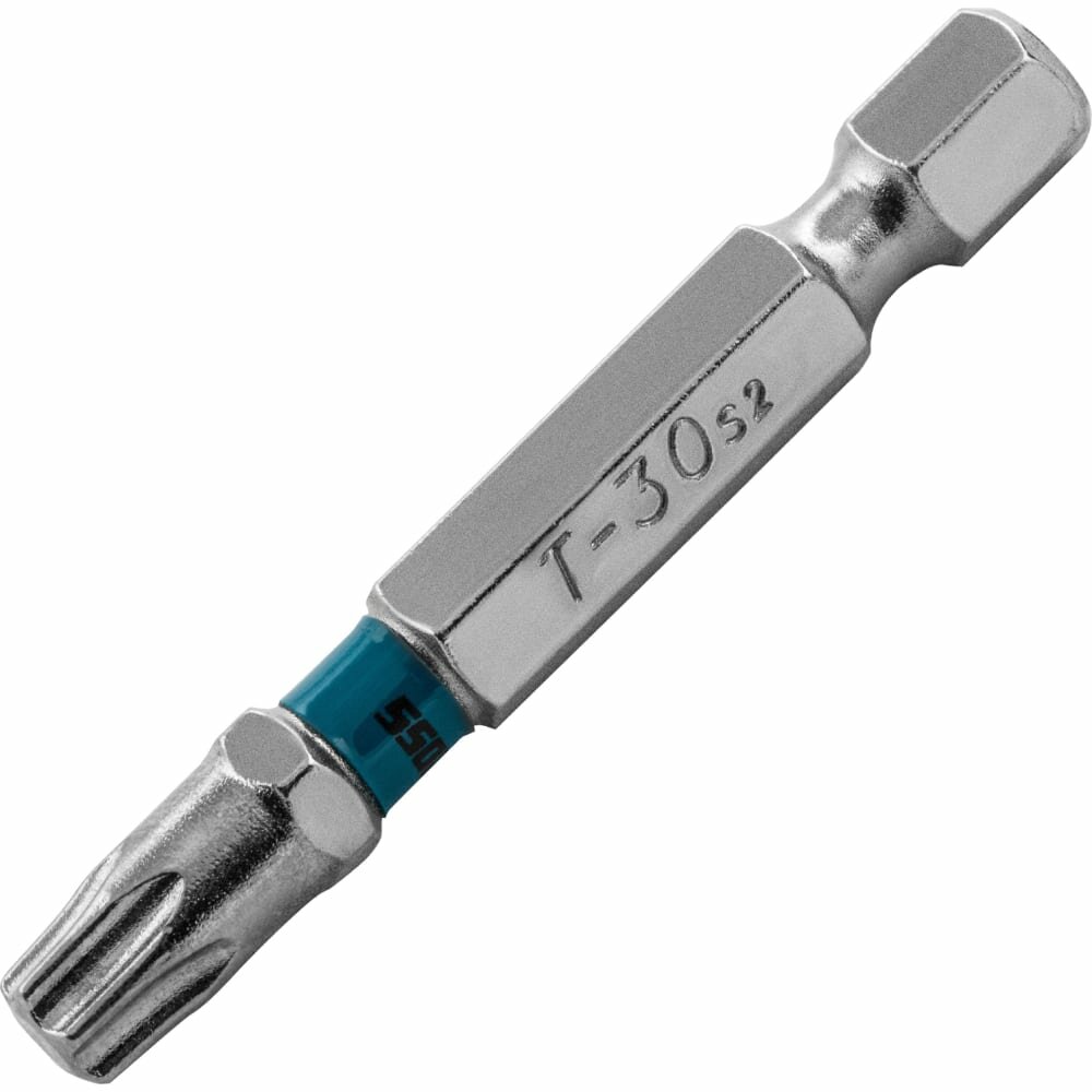 Набор бит TORX Т30 10 шт. GROSS из стали, односторонние, совместимые с шуруповертами, 1/4‑дюймовый хвостовик — фото 1