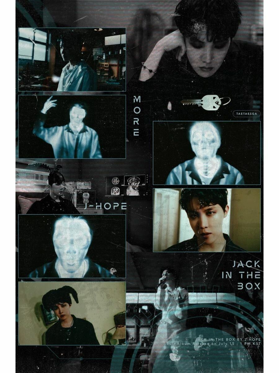 Постер "J-Hope Jack in the Box More"