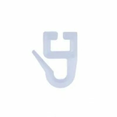 Крючки для штор "плоский", белый, 100 шт.