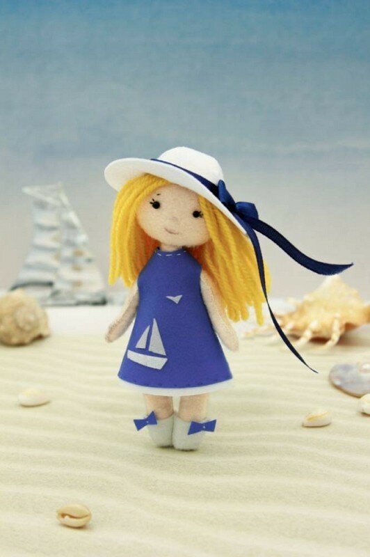 Набор для шитья Перловка #МА-6 Малышка Софи, 15 см